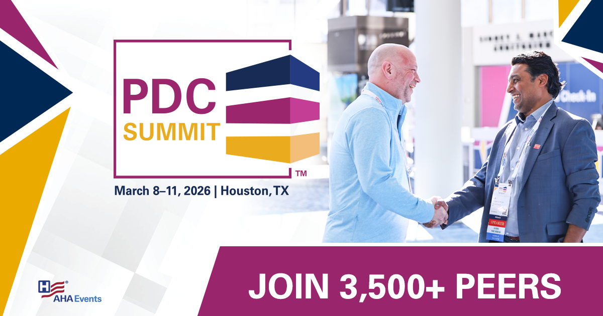 PDC Summit™ 2026 | Houston | ASHE Events